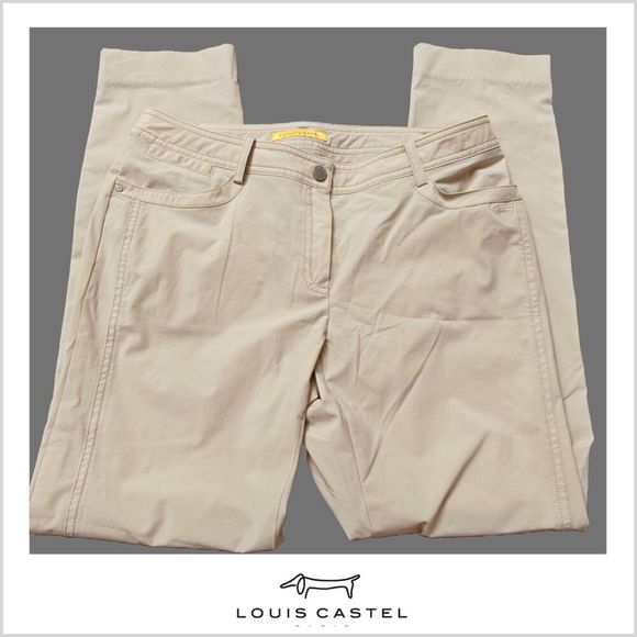 Louis Castel | Pants & Jumpsuits | Womens Louis Castel Golf Pants Beige ...